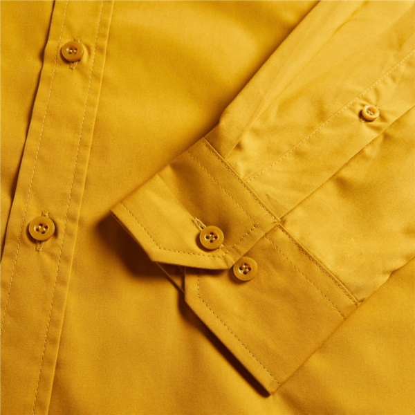 Men's Markham Slim Fit Core Lounge Mustard Shirt - Select Few
